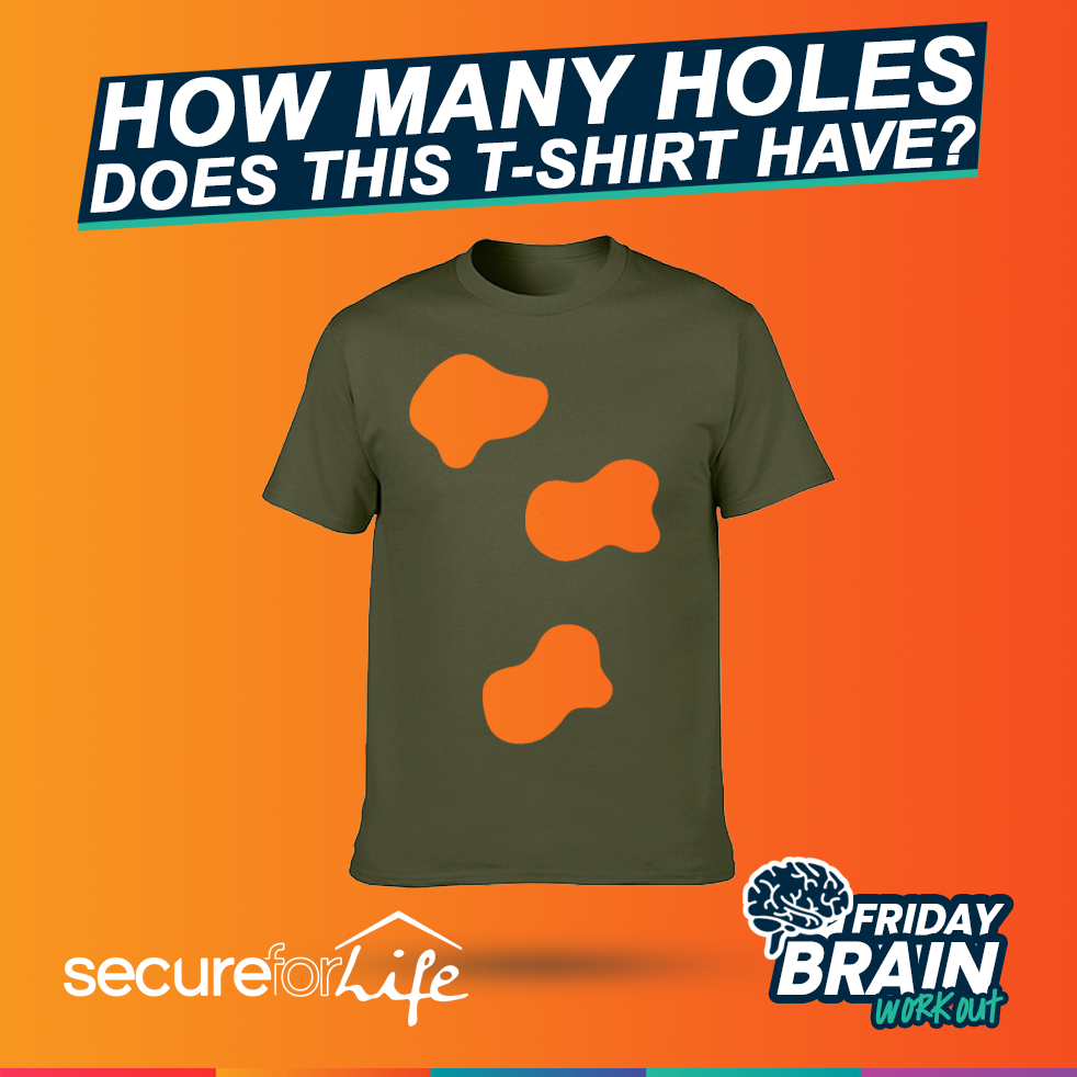 How Many Holes In The T Shirt Secure For Life How Many Holes In The T Shirt Secure For Life